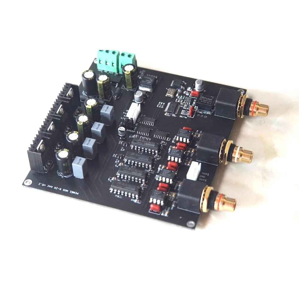 R2R DAC PCM61 Four And Differential Design Vinyl Style Decoder Board ...