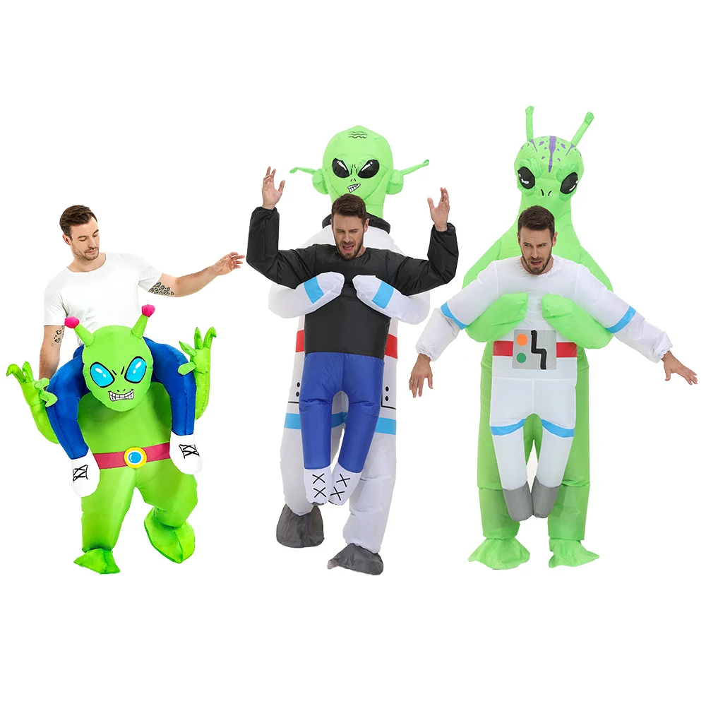 Adult-Kids-ET-Alien-Inflatable-Costume-Funny-Fancy-Astronaut-Cosplay ...