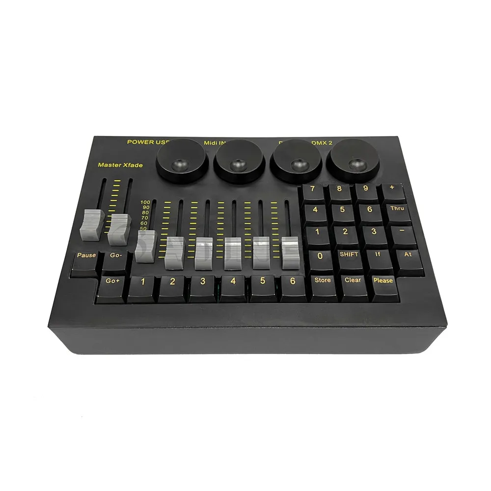 DJ-Console-for-Stage-Lighting-Mini-Command-Wing-Controller-DMX512 ...