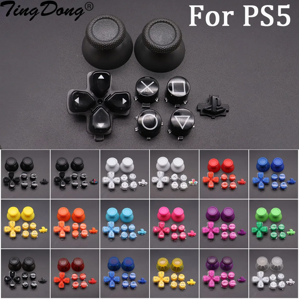 Buttons ABXY & D-pad Trigger Buttons For PS5 Controller Analogue ...