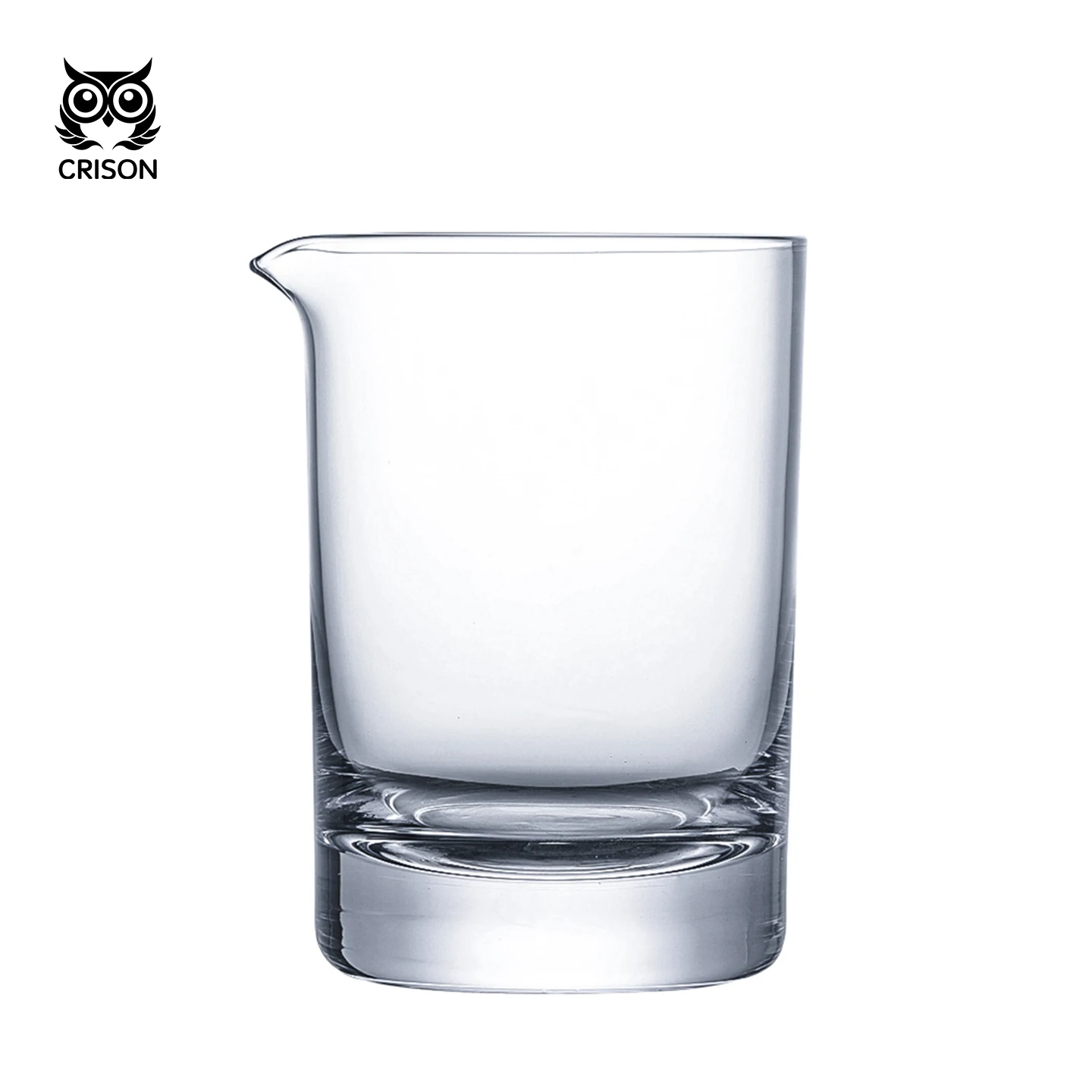 CRISON MG702/705 Handmade Crystal Glass Cocktail Mixing Cup Bar Tools ...