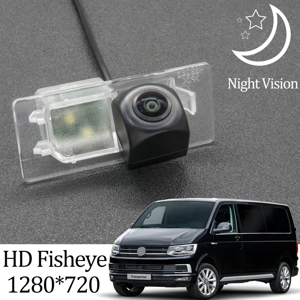 Owtosin HD 1280*720 Fisheye Rear View Camera For Volkswagen VW T6 ...