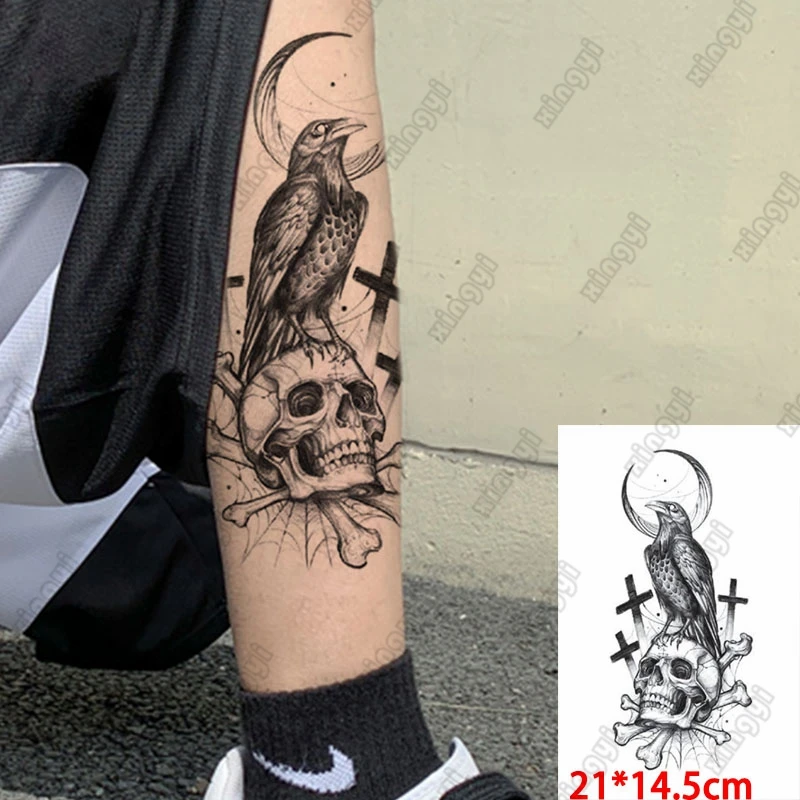 Bird Skeleton Tattoo