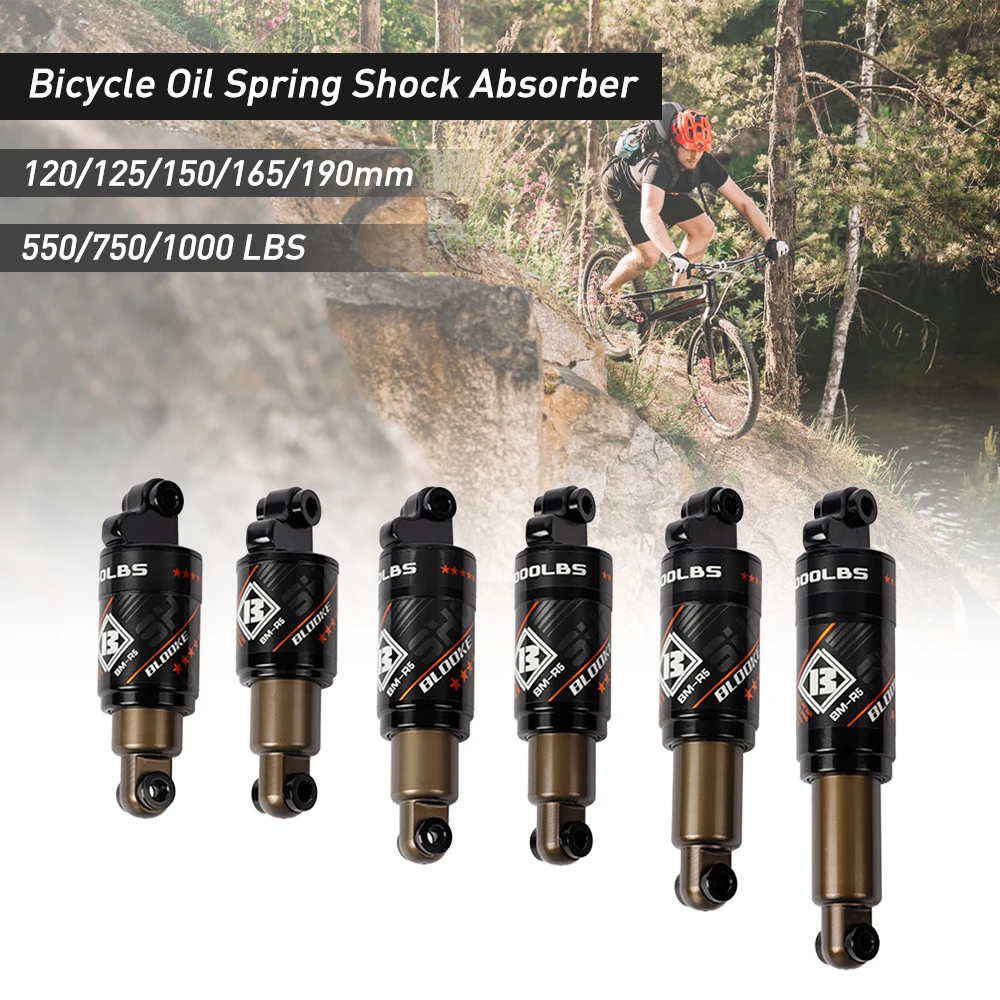 Bicycle-Oil-Spring-Shock-Absorber-Mountain-Bike-Rear-Shock-Absorber ...