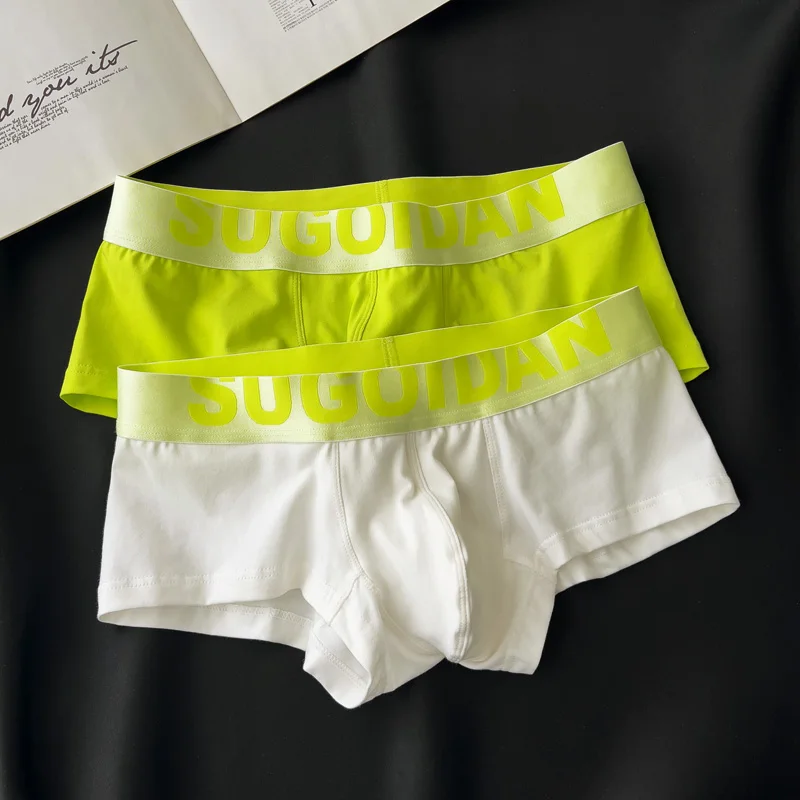 Shorts-boxer-de-algod-o-puro-masculino-roupa-ntima-masculina-tend-ncia ...