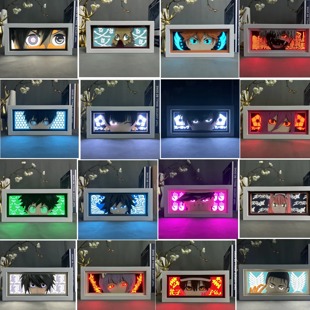 Cartoon-Visual-Night-Lights-Shoyo-Hinata-LED-Blue-Lock-Demon-Slayer ...