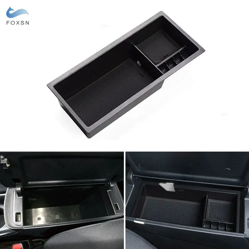 Car-Center-Armrest-Glove-Box-Card-Phone-Coin-Holder-Organizer-Storage ...