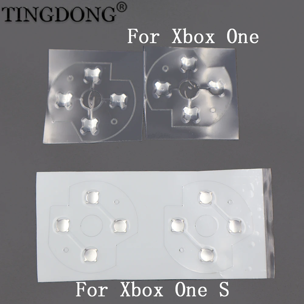2 pçs para xbox um xbox um s controlador cruz chave d almofada metal ...