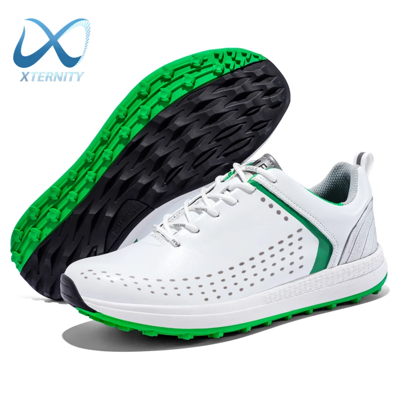 New Waterproof Men Golf Shoes Professional Lightweight Golf Sneakers ...