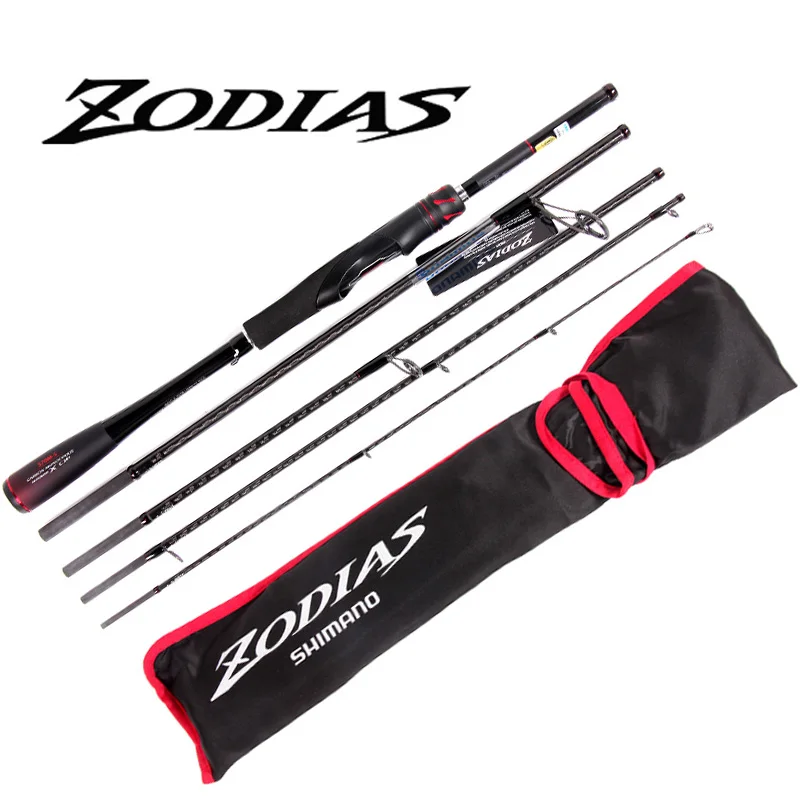 SHIMANO Fishing Rod ZODIAS 4/5 Parts Spinning/Casting Fishing Rod 1.73M 2.08M 2.18M Portable ...