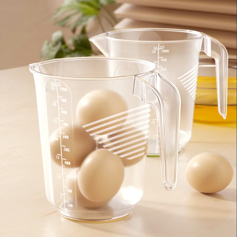 Food-Grade-1000Ml-Measuring-Cup-Kitchen-Milk-Tea-Shop-Tools-Plastic ...