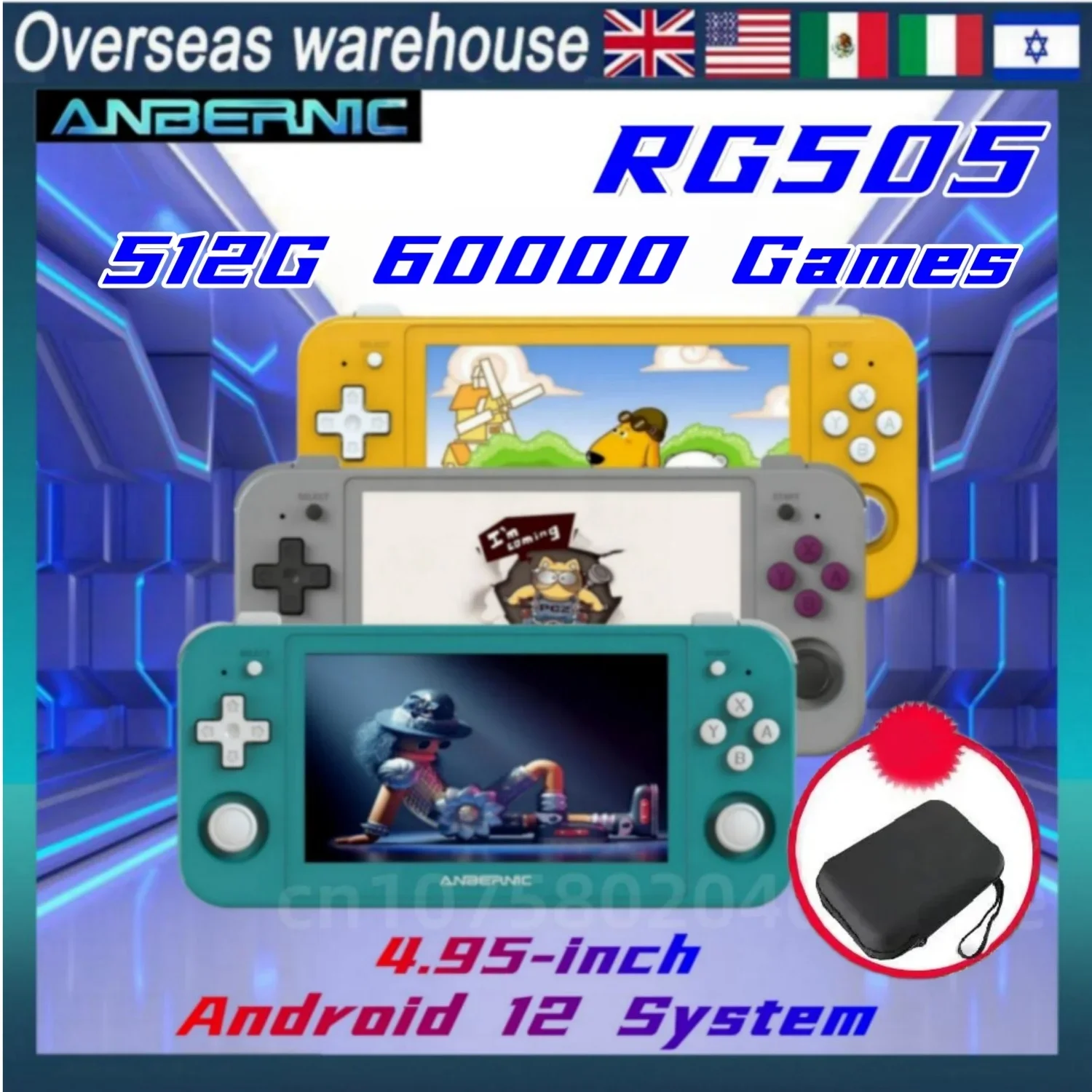 ANBERNIC-RG505-portable-retro-handheld-gaming-super-console-video-mini ...