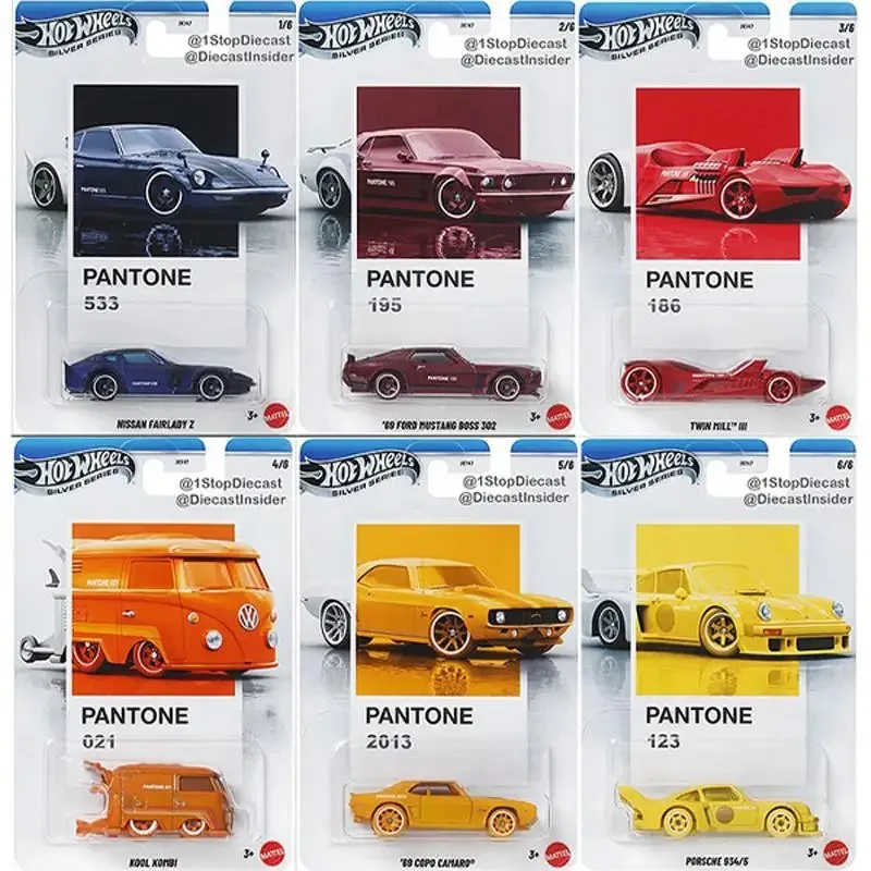 Original Hot Wheels Car Pantone Toys Boys 1/64 Diecast Nissan Fairlady ...