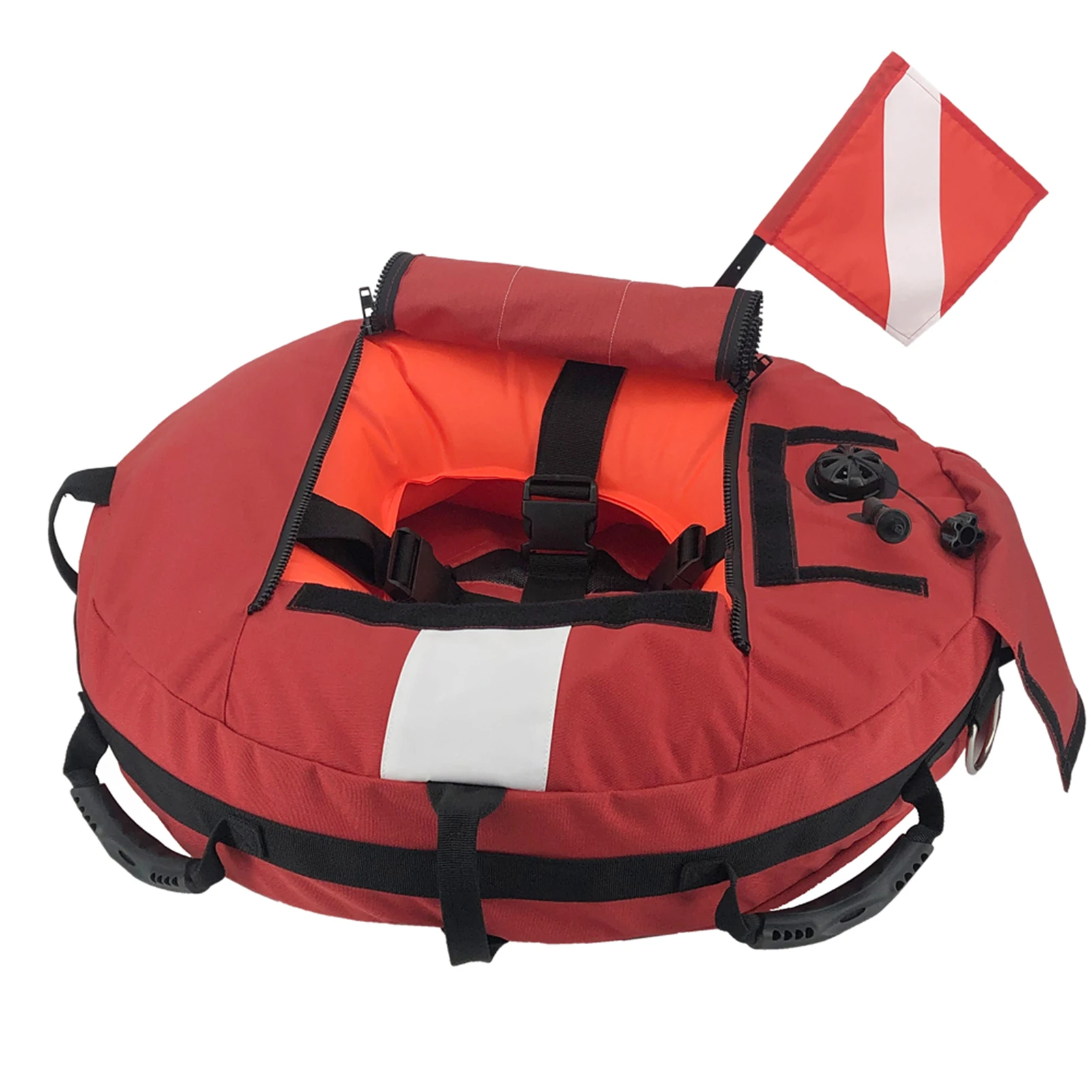 Inflatable-Diver-FreE-diving-Diving-Training-Buoy-Safety-Marker-Float ...