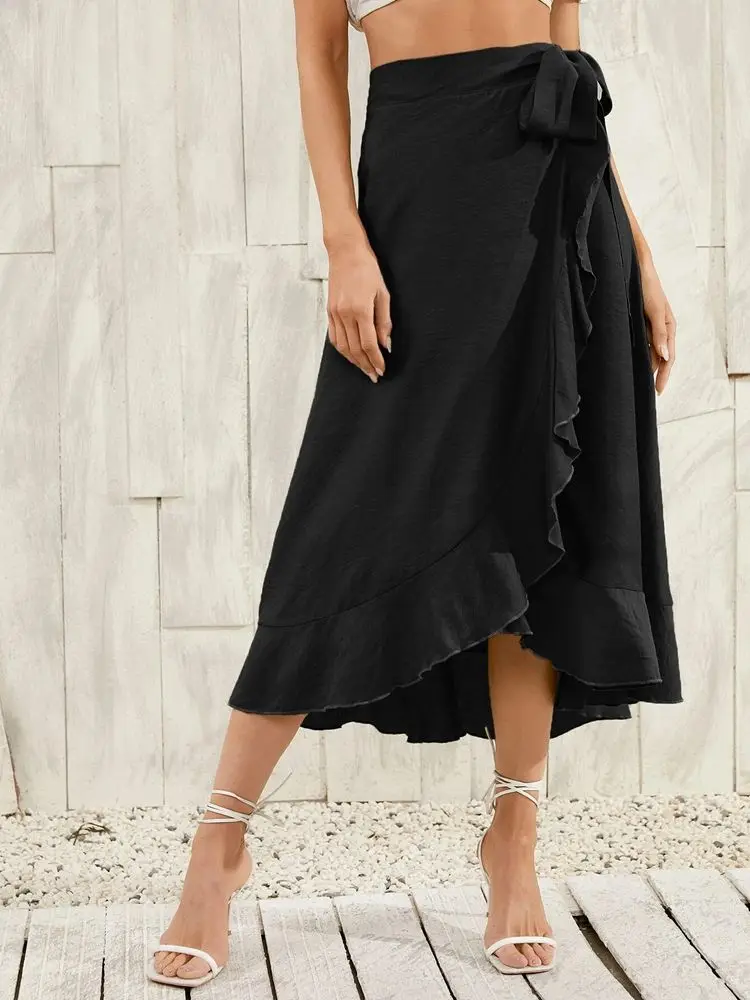 Long Wrap Around Skirts