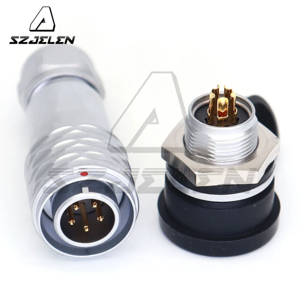 SF12-Series-5pin-Waterproof-Connector-Plug-Socket-IP67-LED-Industrial ...