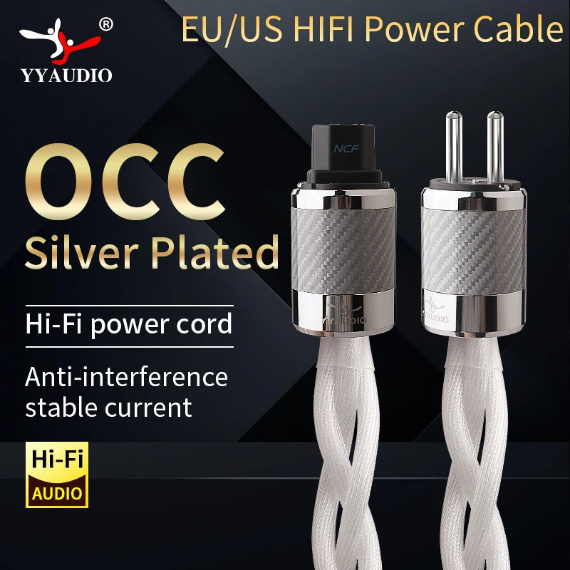 Hifi-Power-Cable-OCC-Silver-Plated-High-Quality-Power-Cord-EU-US ...