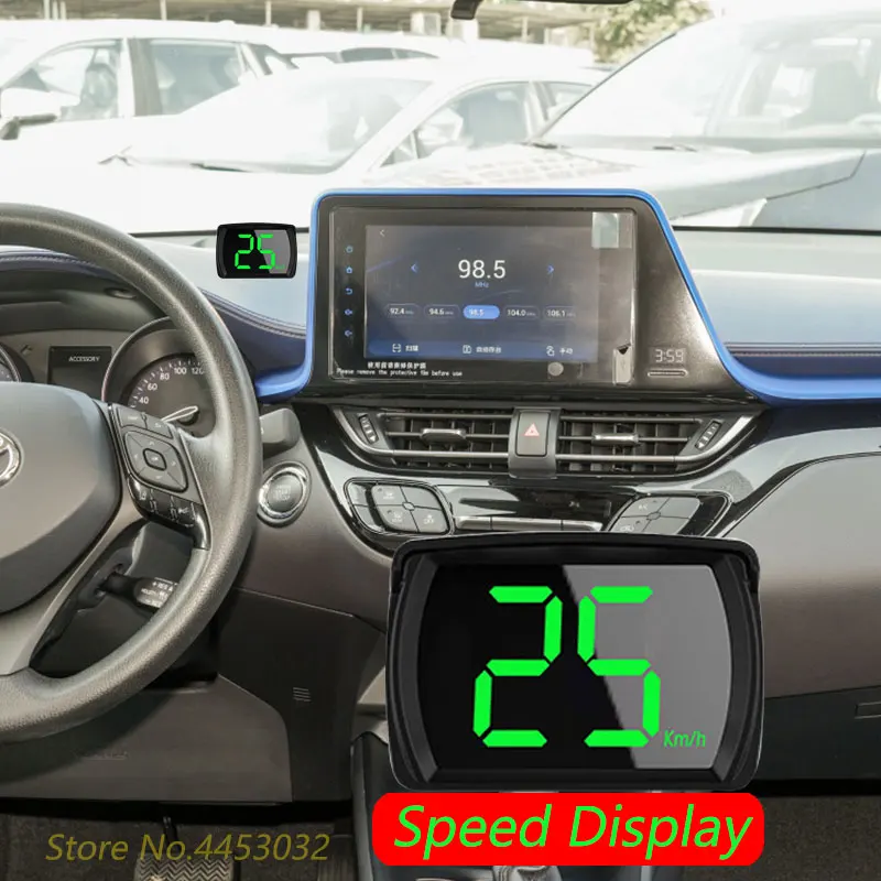 Car-HUD-Speed-Head-up-Display-For-Toyota-Hilux-Corolla-Cross-chr ...