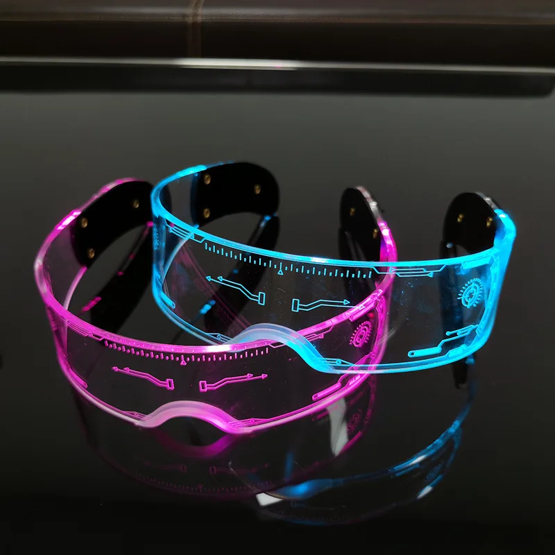 LED-Light-Up-Glasses-Technology-Sense-Glasses-Disco-Sunglasses-for-Bar ...