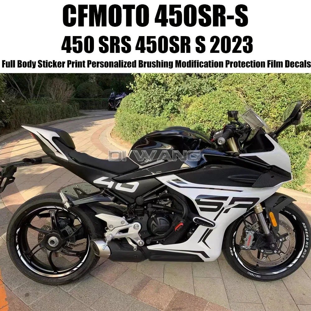 For-CFMOTO-450SR-S-450-SRS-450SR-S-2023-Full-Body-Sticker-Print ...