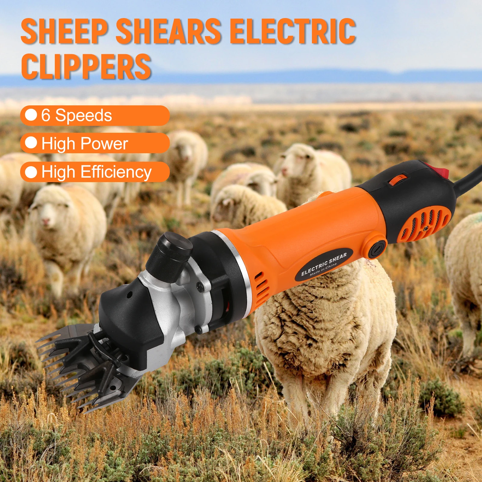 750W-Electric-Sheep-Shears-and-6-Speed-Professional-Sheep-Shears ...