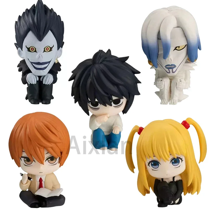 Aixlan-DEATH-NOTE-Figure-Yagami-Light-4cm-MisaMisa-Rem-PVC-Action ...