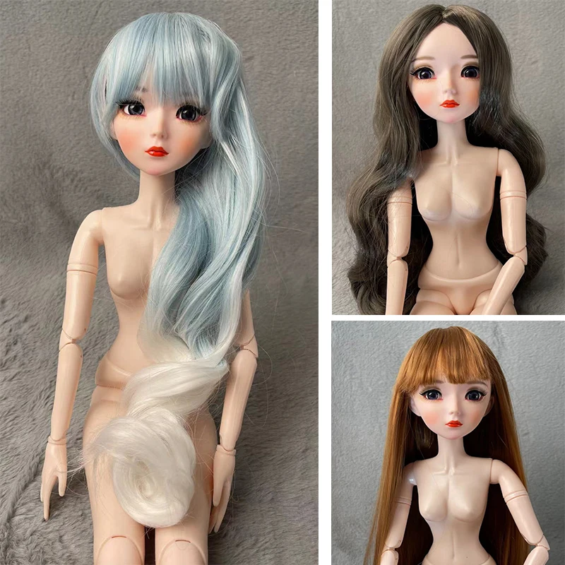 60 см кукла принцесса или кукла аксессуары для волос 1/3 BJD куклы многошарнирные подвижные ...