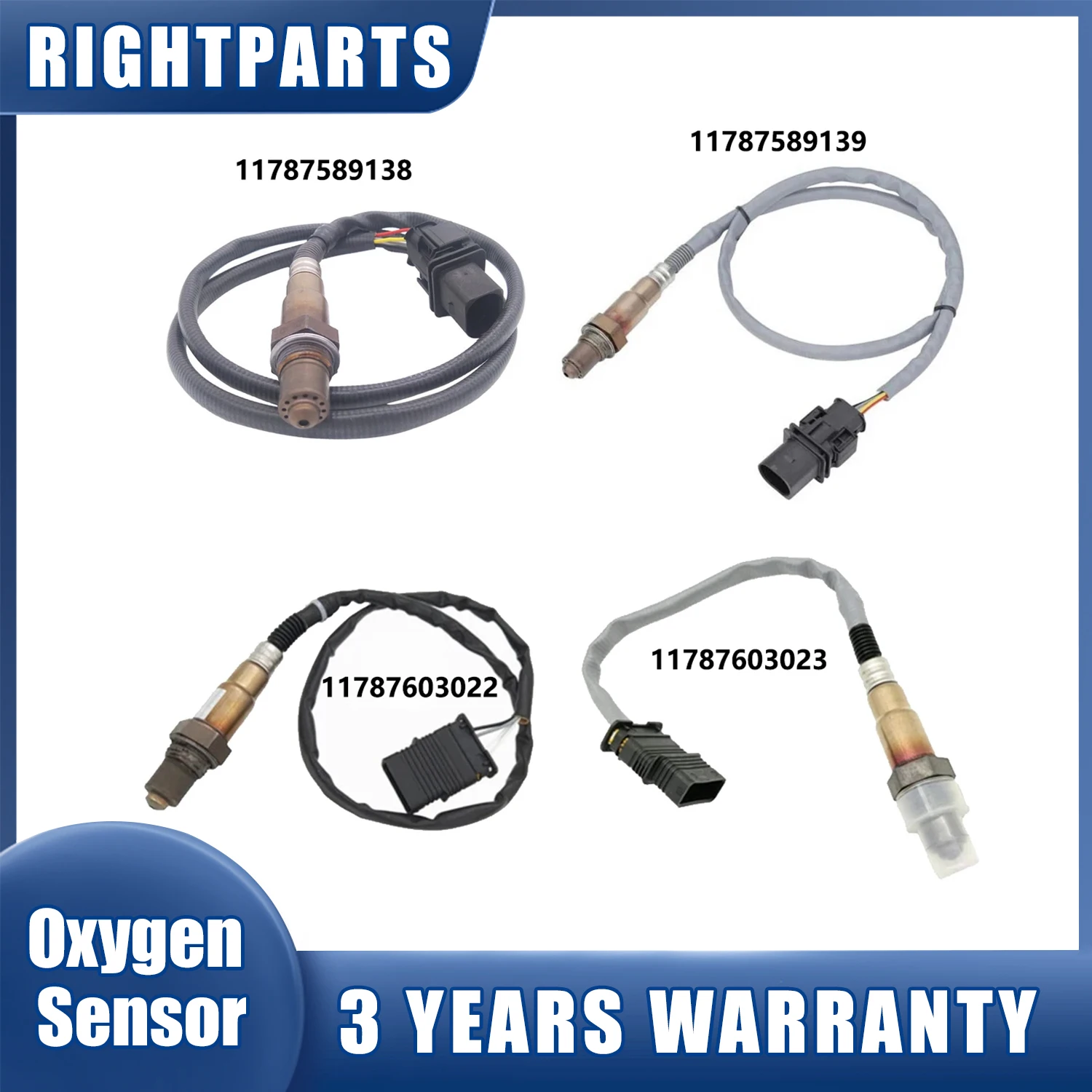 4PCS-Front-Rear-Lambda-Oxygen-O2-Sensor-11787603023-11787603022 ...