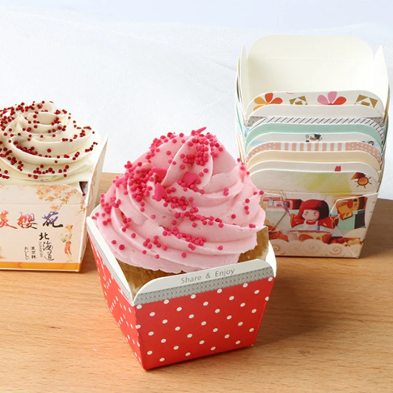 50Pcs-set-Cupcake-Liners-Paper-Cups-Large-Square-Hokkaido-Muffin ...