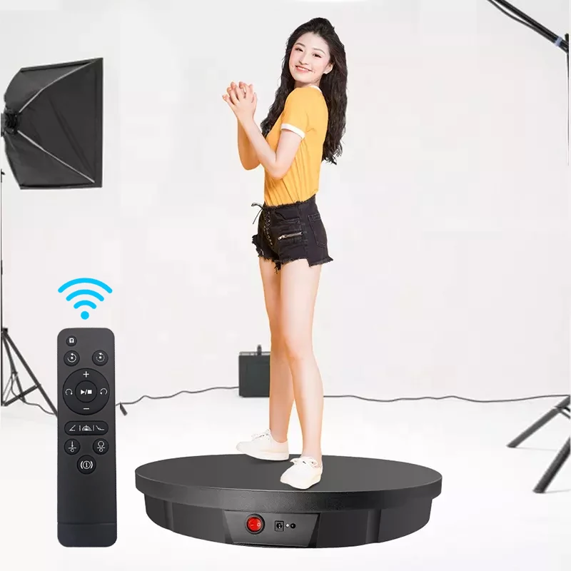 Remote-Control-360-Panoramic-Automatic-Rotating-Display-Table-100KG ...