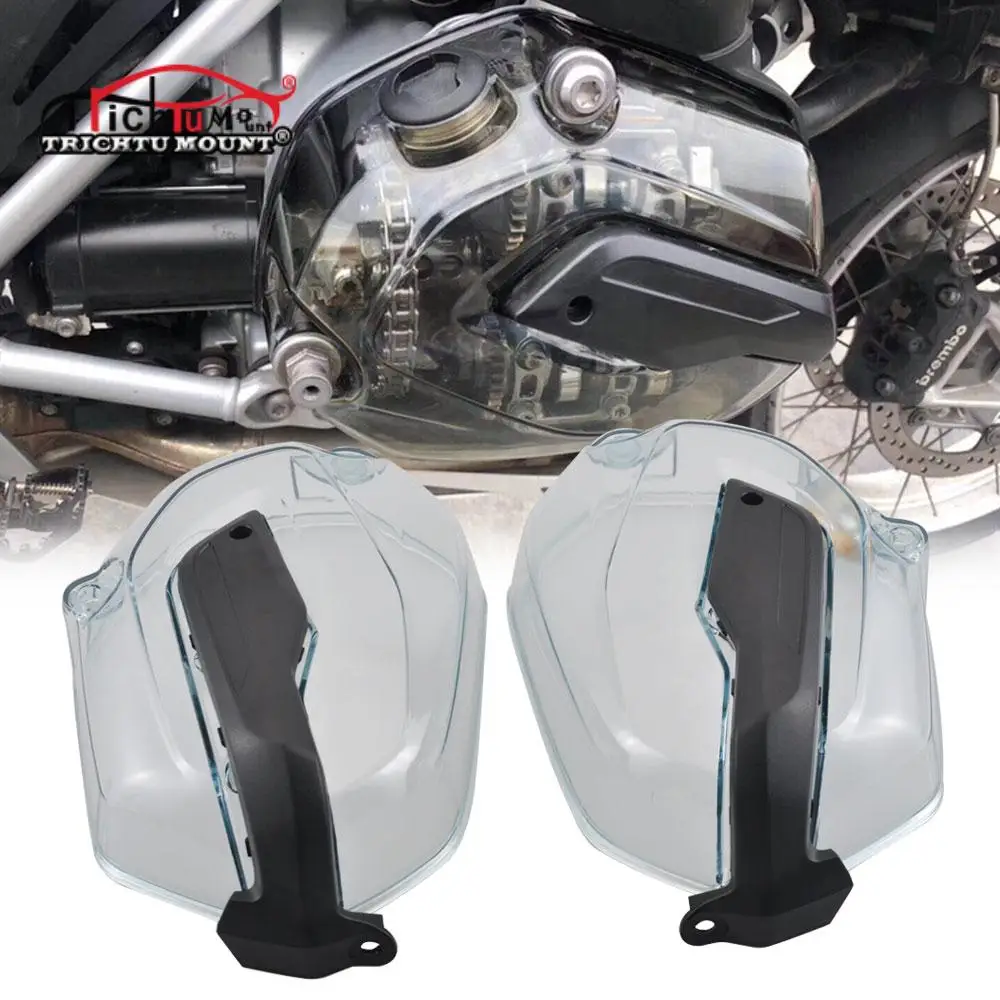 Motorcycle-Accessories-Cylinder-Head-Guards-Protector-Cover-Clear-For ...