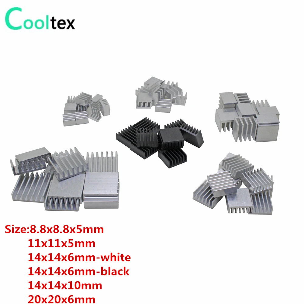 6model-Aluminum-Heatsink-Heat-Sink-Radiator-Cooling-cooler-For ...