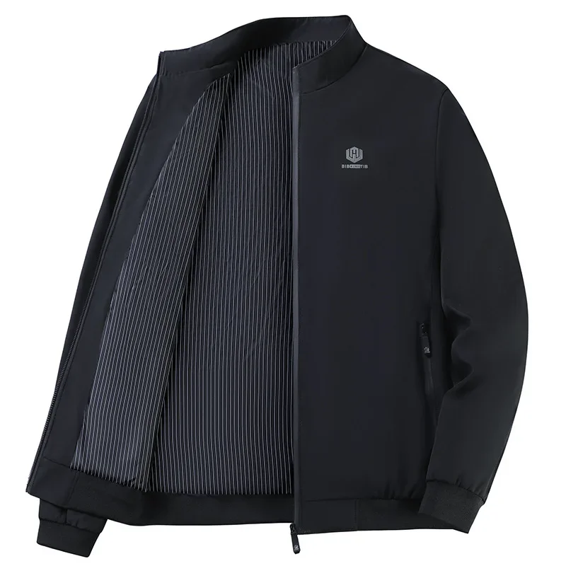 Men's Jacket New Spring Autumn New Fashion Stand Collar Smart Casual ...