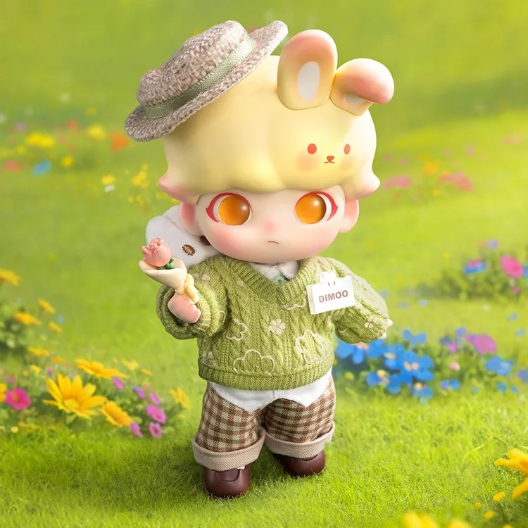 Dimoo-World-Holiday-Rabbit-Movable-Doll-Kawaii-Ornaments-Figurines-Home ...