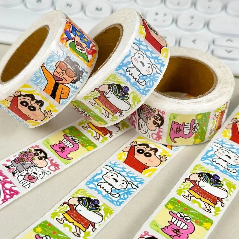 Crayon-Shin-chan-Cute-Cartoon-Graffiti-Stickers-Kawaii-Roll-Sticker ...