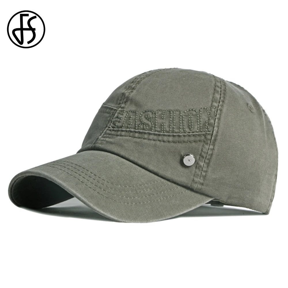 FS-Army-Green-Baseball-Caps-For-Men-Winter-Outdoor-Sports-Golf-Hats ...