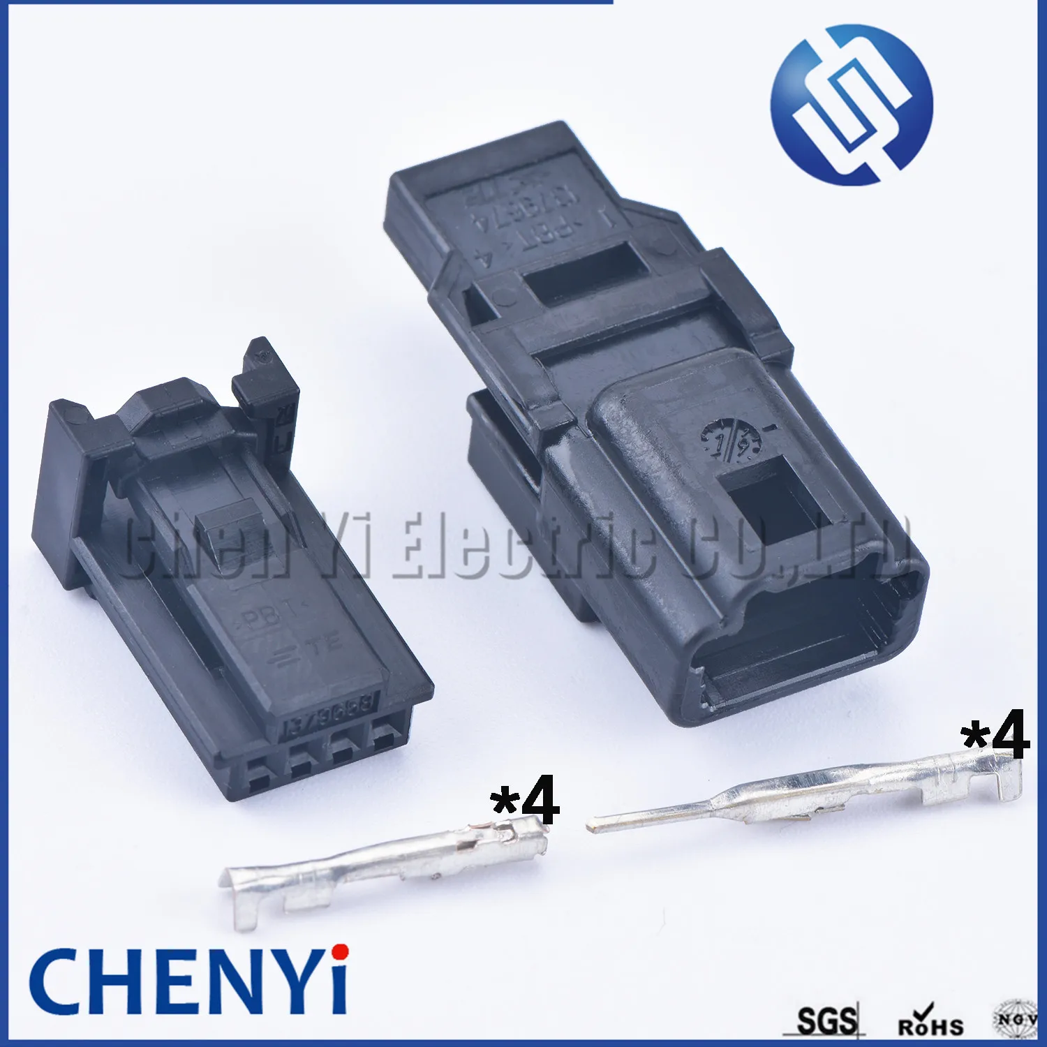 1/5/10TE Tyco /AMP 4 Pin female male Automotive Connectors 1379658 CONN ...