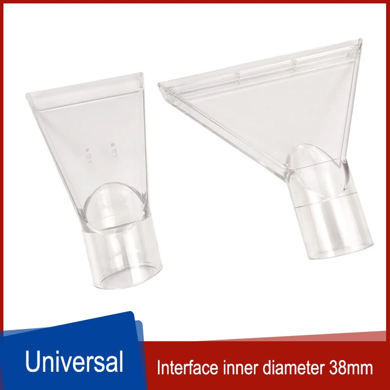 38mm Vacuum Cleaner Extraction Nozzle Spin Brush Head Clear Swivel ...