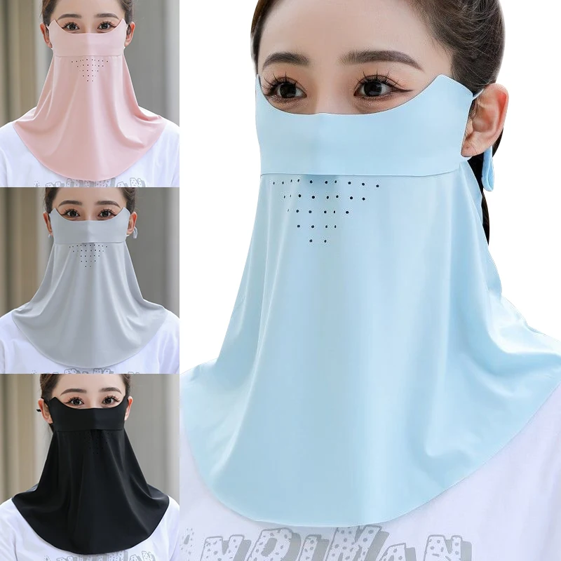 Sunblock-Mask-Long-Neck-Facekini-Protection-UV-Ice-Breathable-Cycling ...
