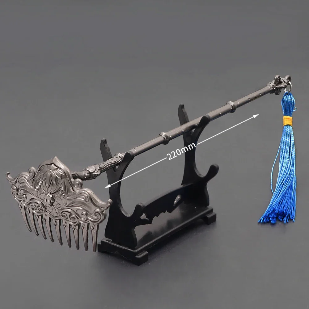 22cm-Naraka-Bladepoint-Anime-Figure-Weapon-Nine-foot-Golden-Rake-Gift ...