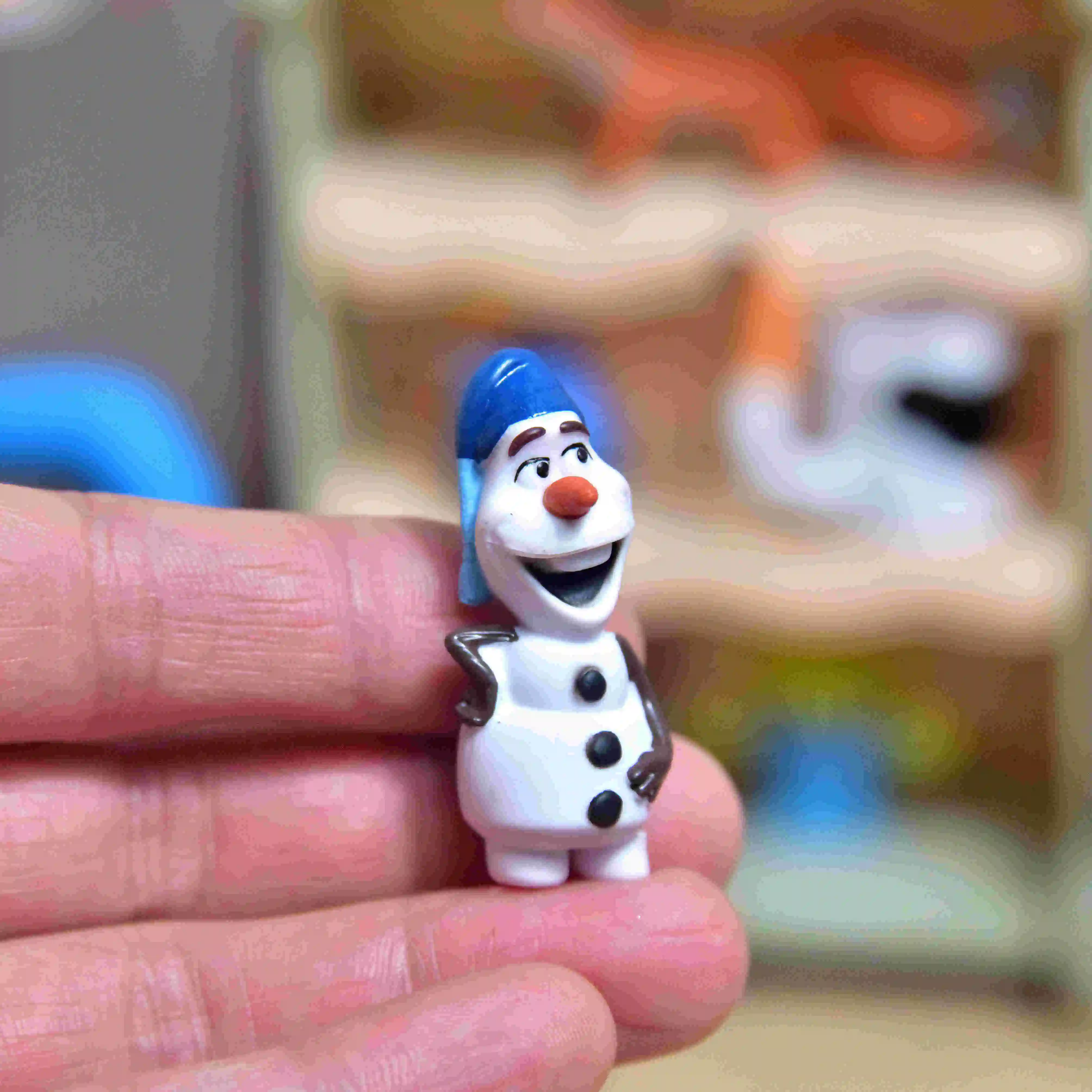 Figura de Frozen de Disney, Olaf, juguete decorativo, figuras para ...