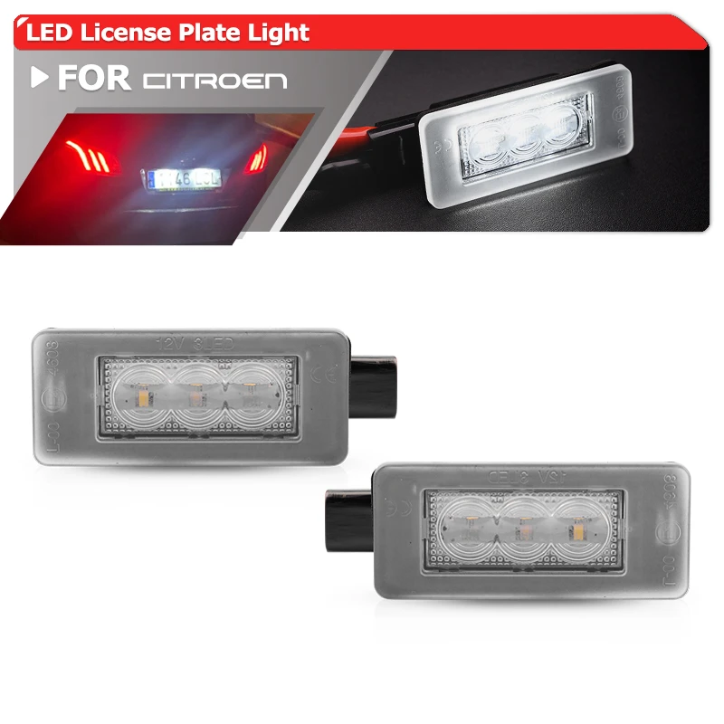 2pcs For Citroen C3 Iii C4 Hatchback Mk2 C4 Cactus C4 Picasso Ii C5 Rd ...