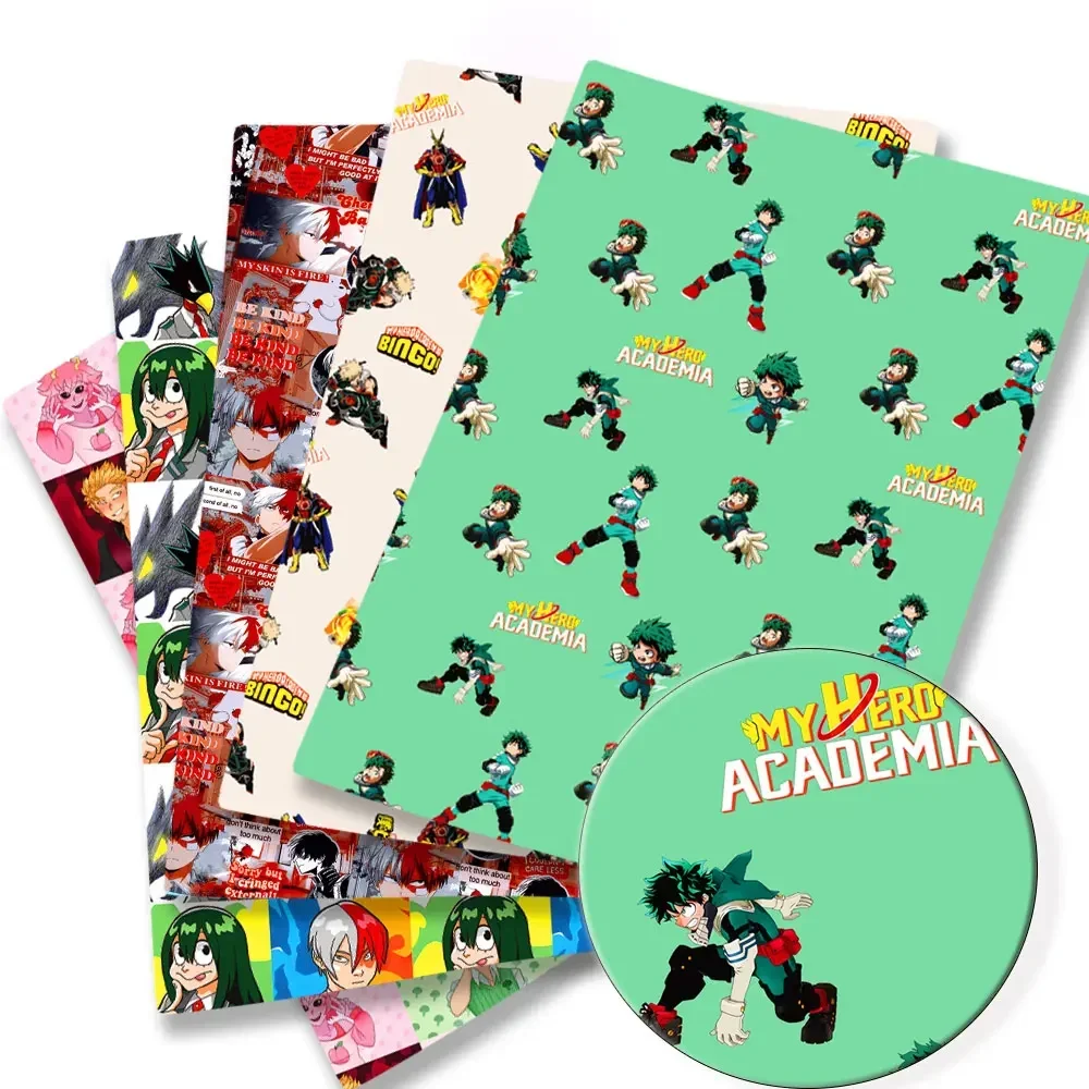 My hero academia fabric store