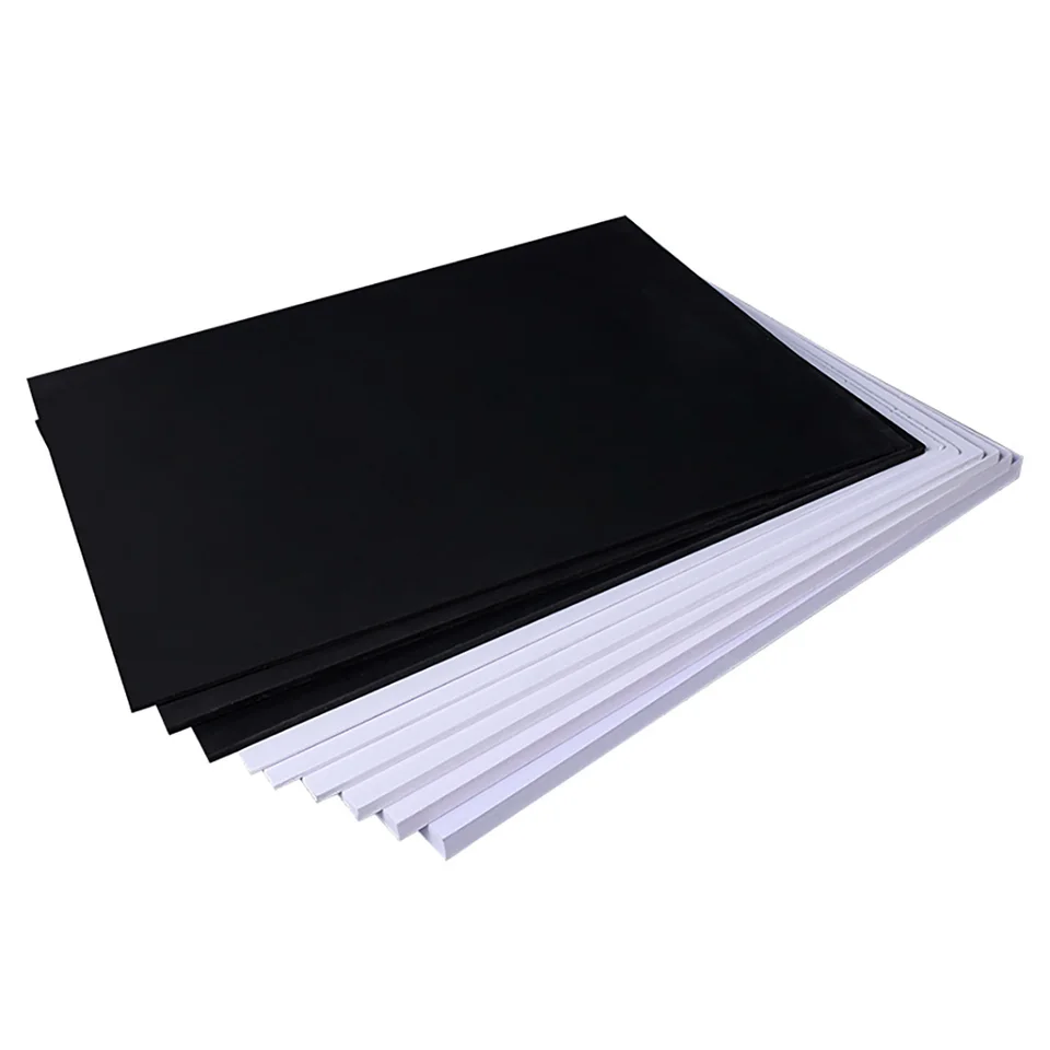 Foam Board BENECREAT 4Pcs 2mm Pvc Foam Sheet White Plastic Sheet ...