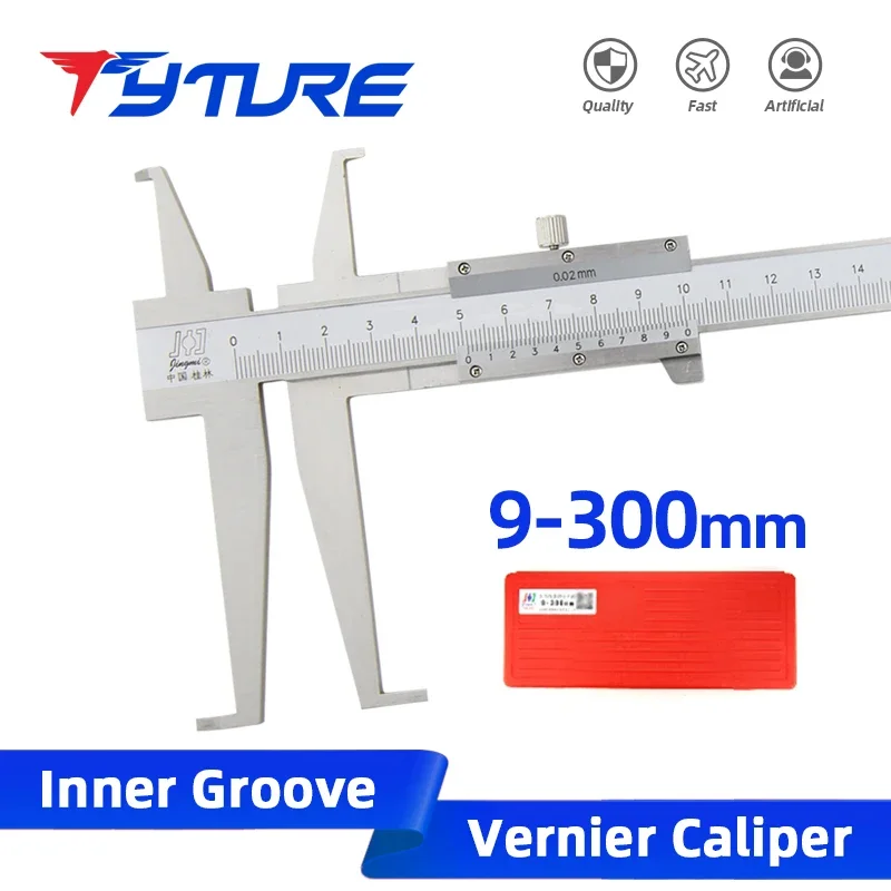 TYTURE-Inside-Groove-Vernier-Caliper-Double-Claw-Stainless-Steel-Inner ...