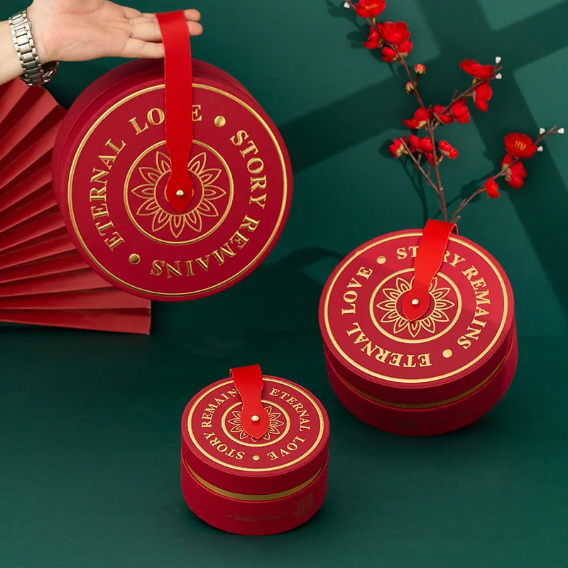 High-End-Round-Hand-Held-Wedding-Candy-Box-Birthday-Accompanying-Light ...