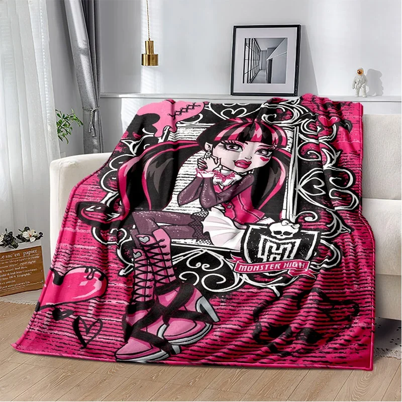 Manta-de-dibujos-animados-de-Anime-Monster-High-3D-manta-suave-para-el ...