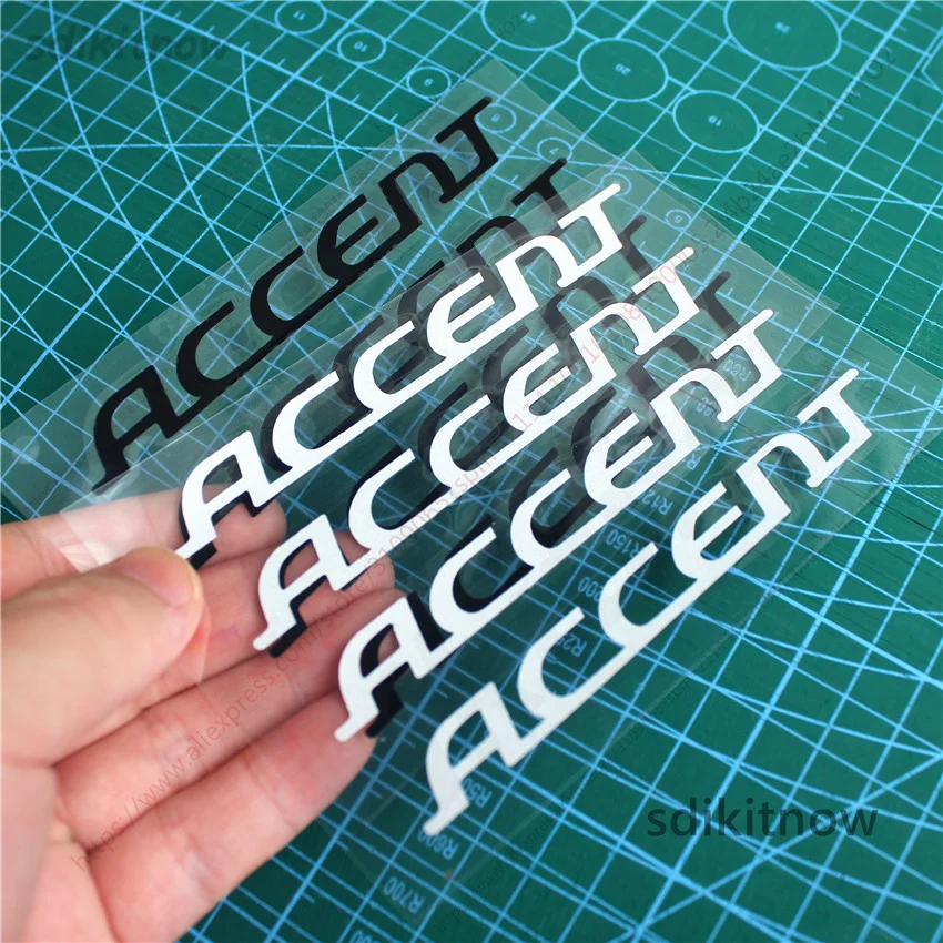 4pcs/lot Car Door Handle Doorhandle Decal Rim Sticker Styling ...