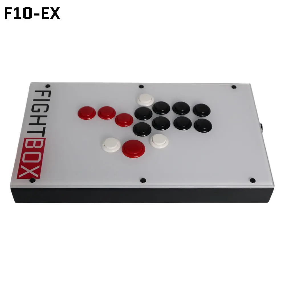 FightBox F10-EX All Button Leverless Arcade Game Controller for PC/PS ...