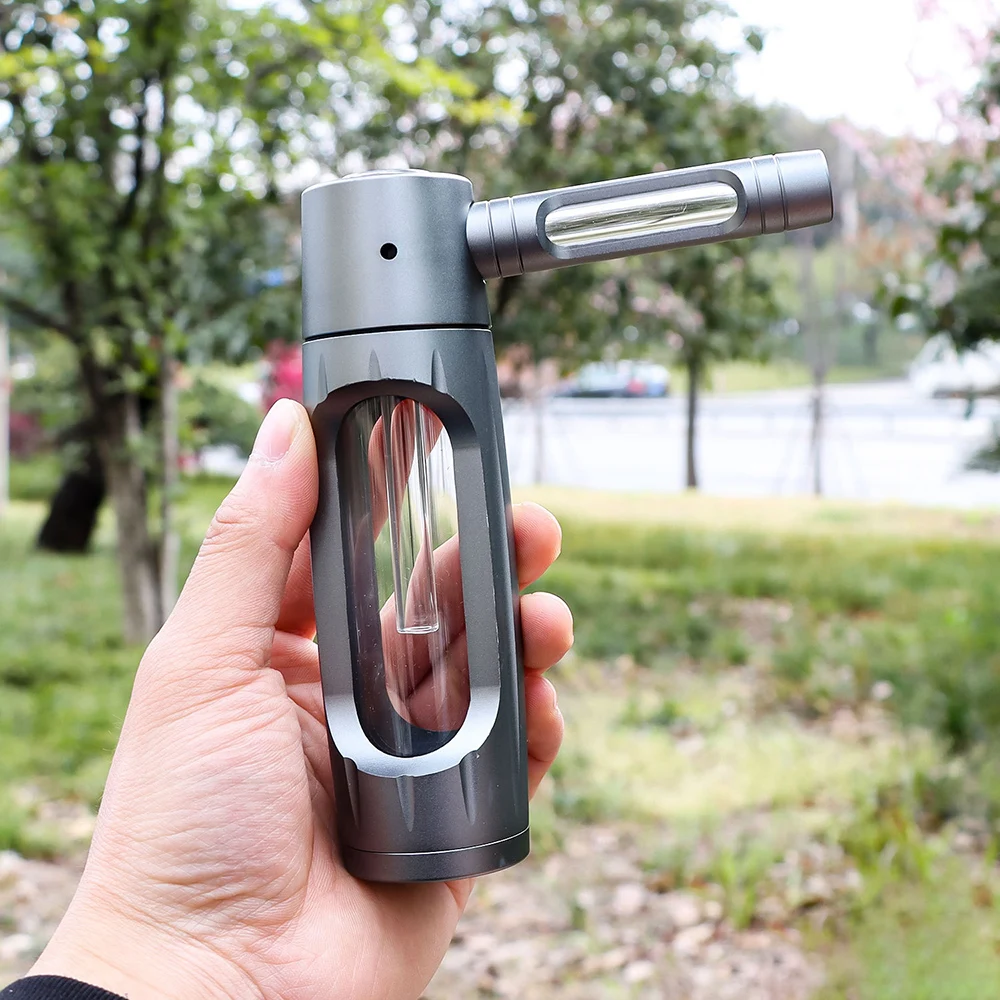 Black Metal Popular Bottle Water Pipe Portable Mini Hookah Shisha ...